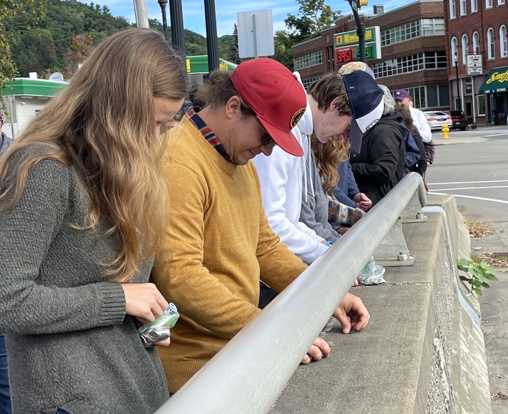 Coins line Veterans Memorial Bridge for fundraiser | News, Sports, Jobs ...